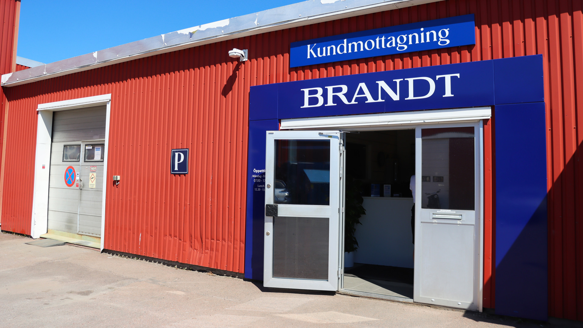 Brandt Bil, Karlstad (Montörsgatan) - Ford-verkstad